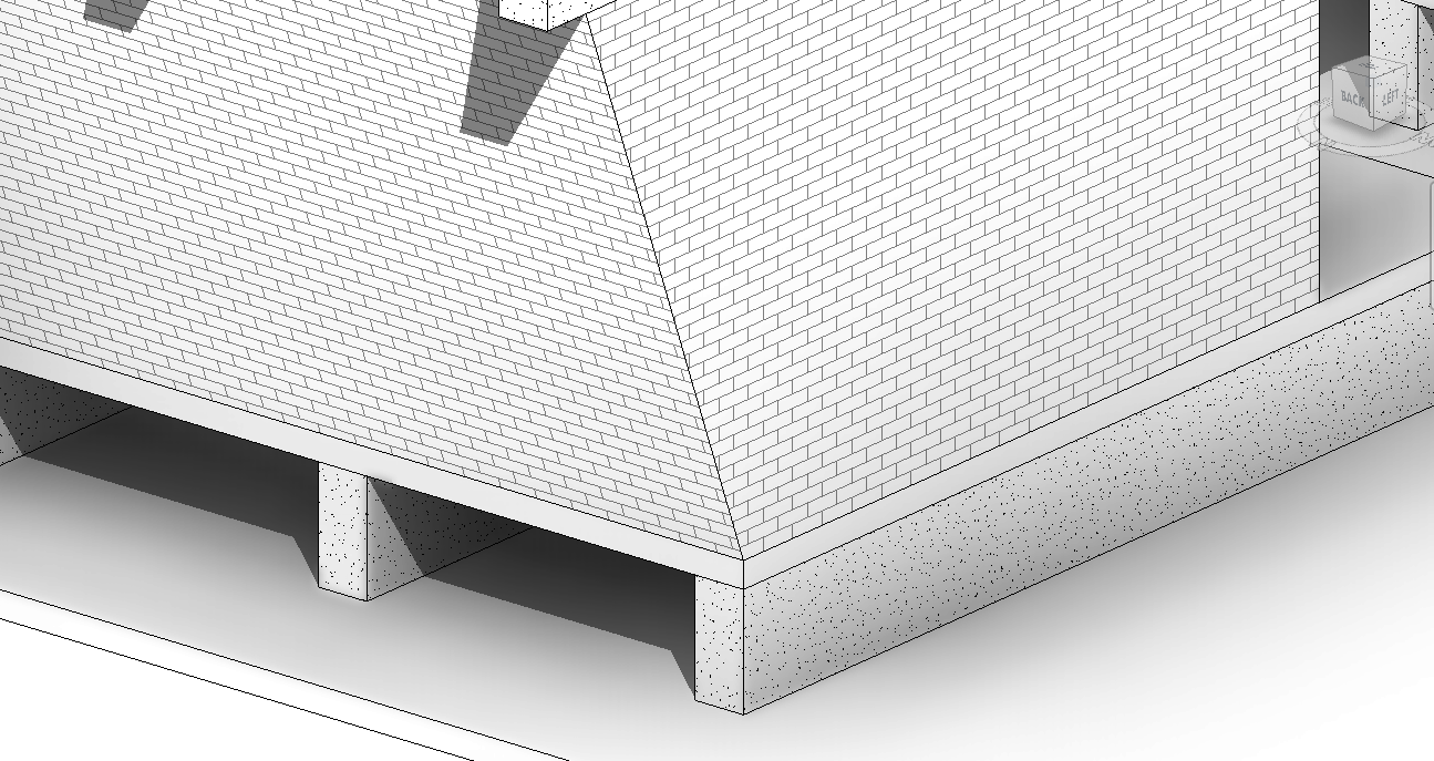 Solved: trim and extend to corner a wall and an in-place mass (wall ...