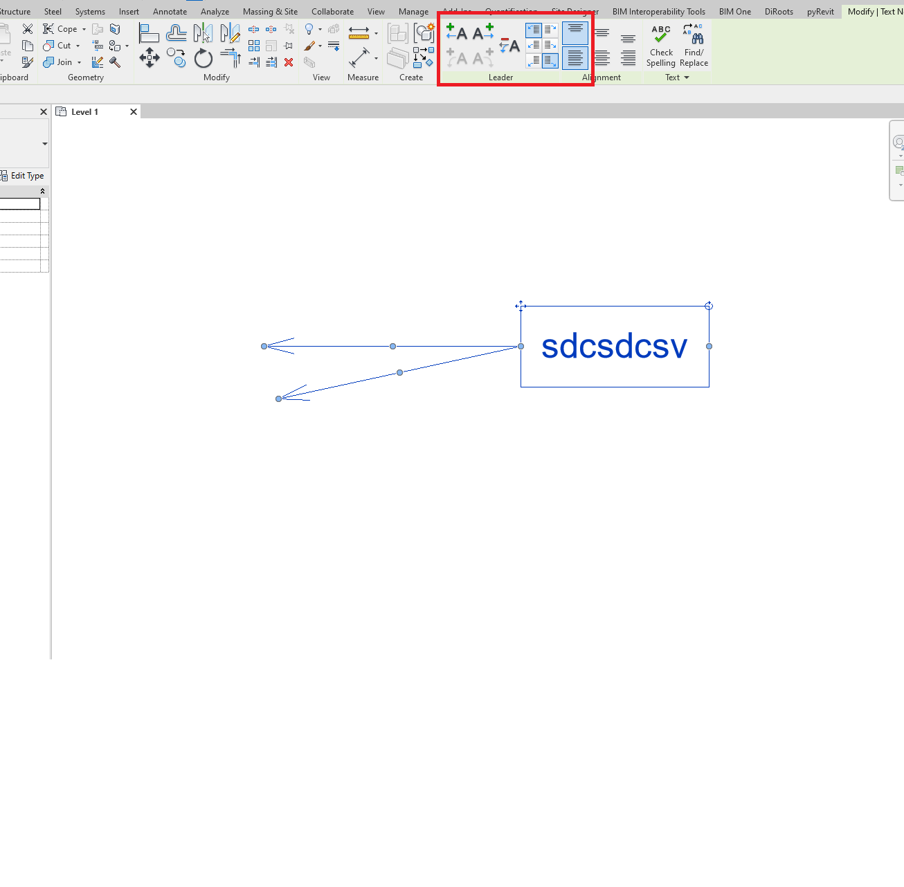 Multi Leader Text in Revit - Autodesk Community