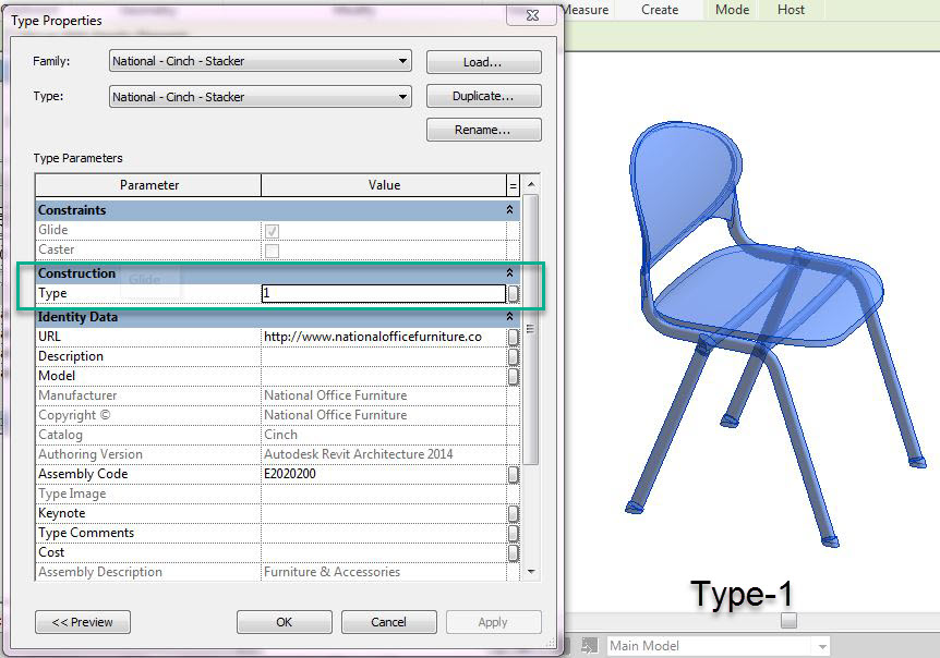 Solved: Revit Family file "Construction type" - Autodesk Community