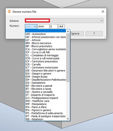 File numbering schemes show different behaviors depending on the ...