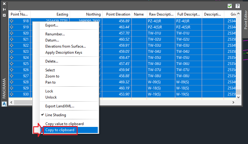 Solved: Keep name from COGO points when converting to blocks - Autodesk Community