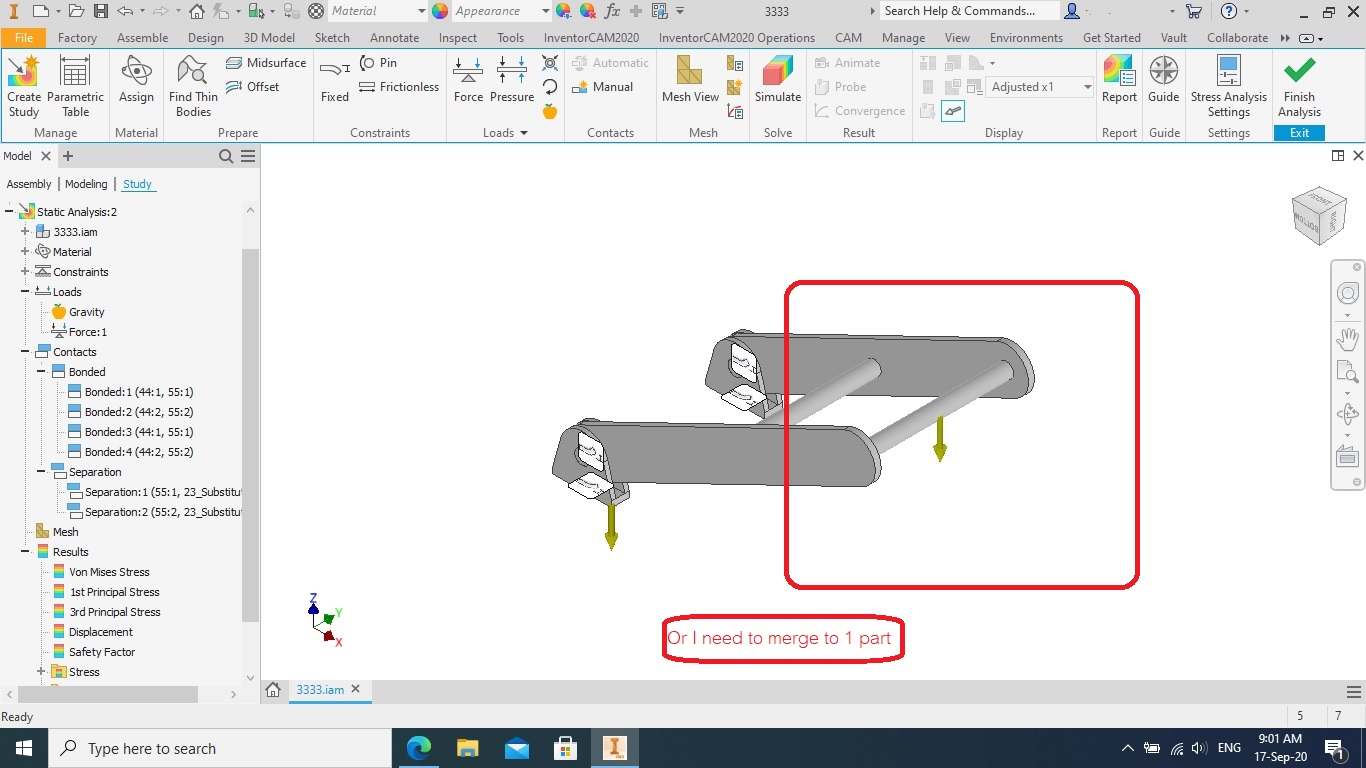 My mistake on stress analysis - Autodesk Community