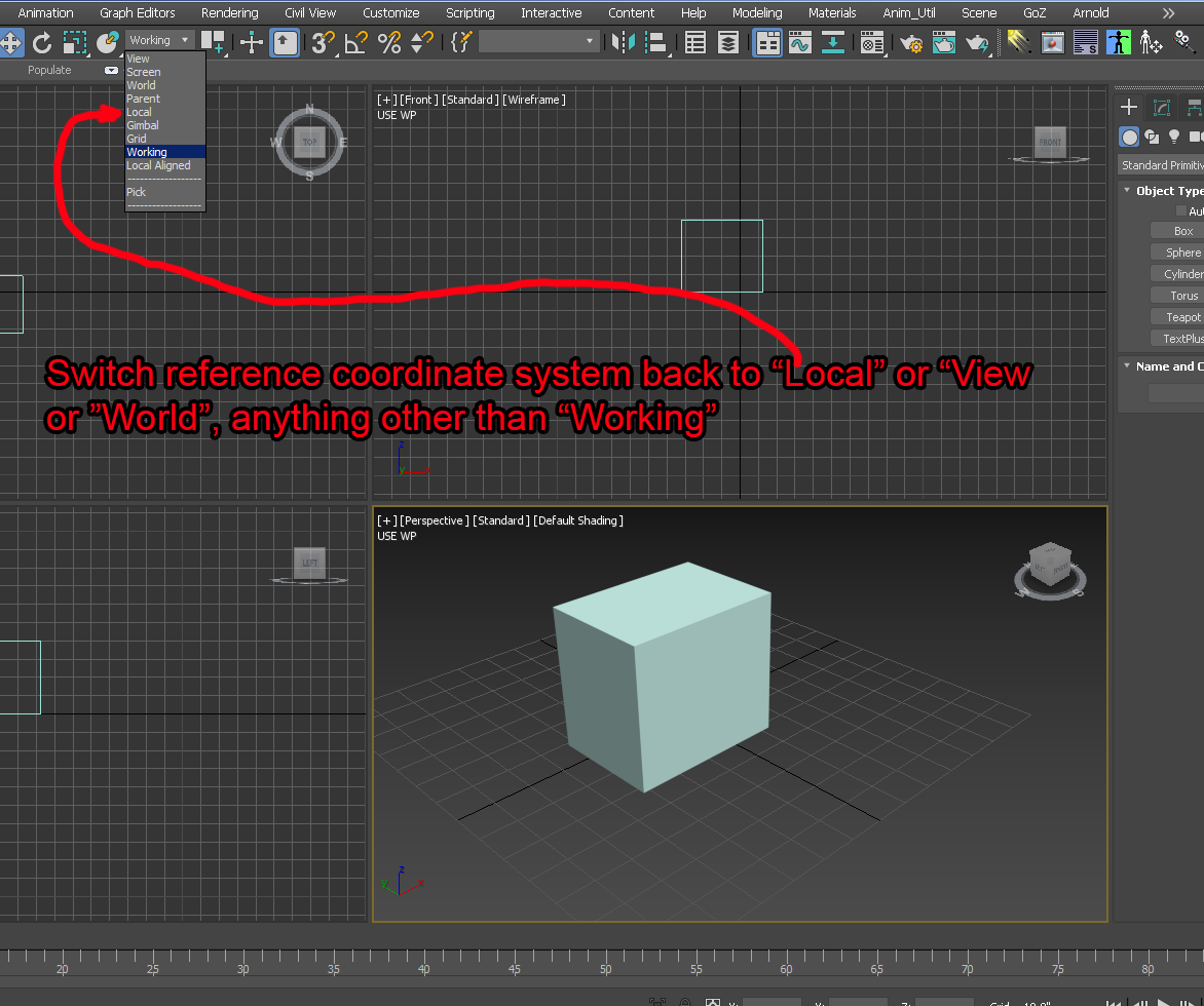 Solved: Transform Gizmo Moved to Scene origin for all objects ...