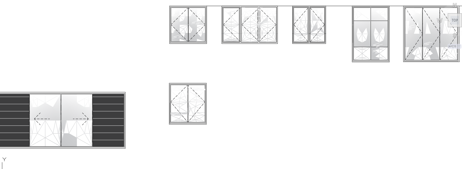 Solid Hatches that are okay at start and after a while it shows while ...