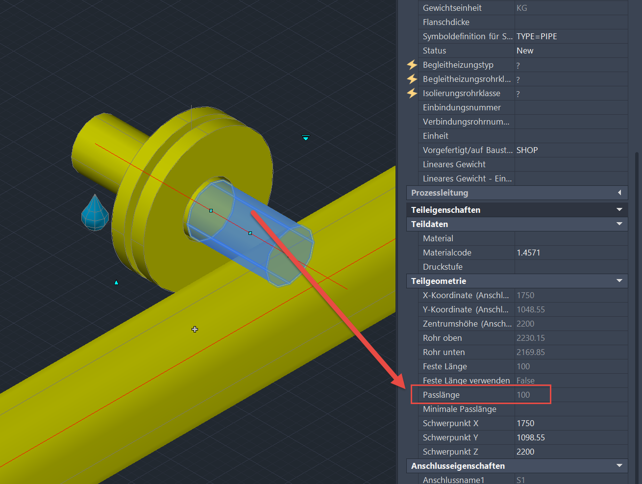 Solved: cut length in isometric and model not matched for stub-in of equal pipe size - Autodesk ...