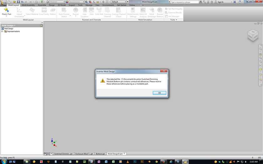 Unresolved Reference in Part - Autodesk Community