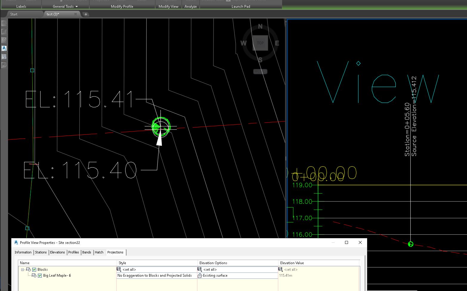Solved: mv blocks not projecting on section view - Autodesk Community