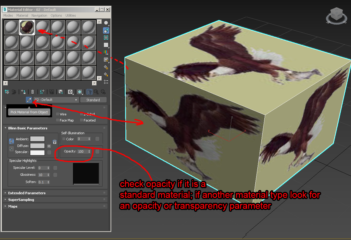 Imported .obj appears semi-transparent - Autodesk Community
