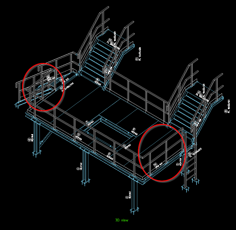 Solved: RAILINGS DISAPPEAR IN MODEL BUT STILL EXIST AND APPEAR NORMALLY ...