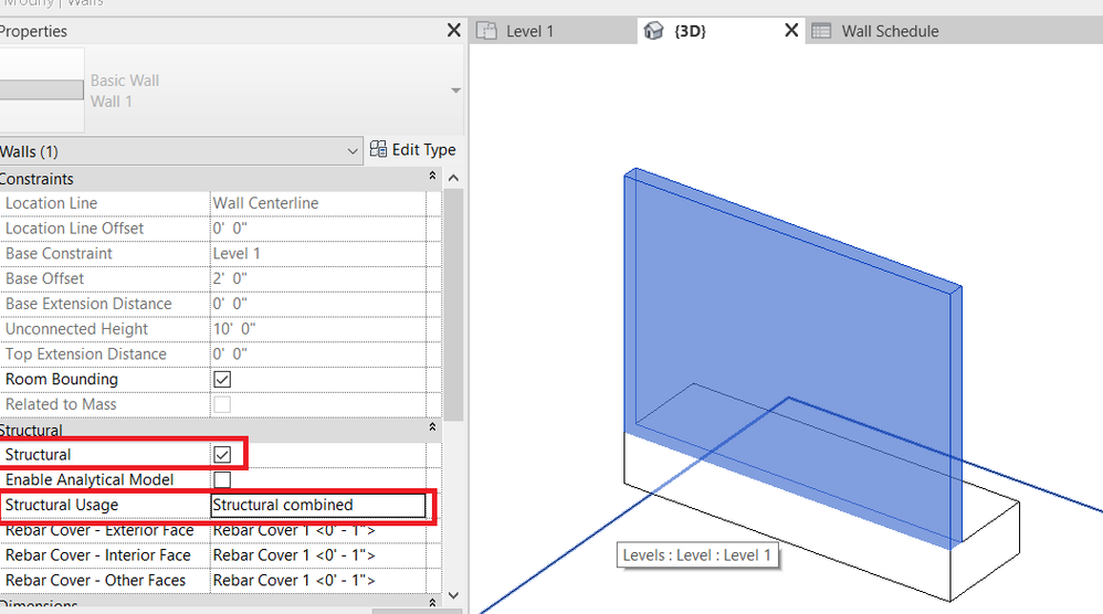 Solved: hide rows in wall schedule - Autodesk Community