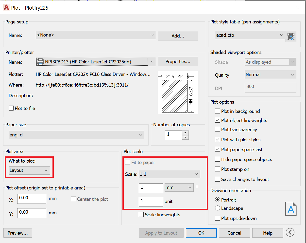 Autocad Editor changes plotsettings on Layout from side database - Autodesk Community
