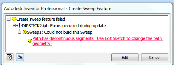 Solved: Sweep - Autodesk Community