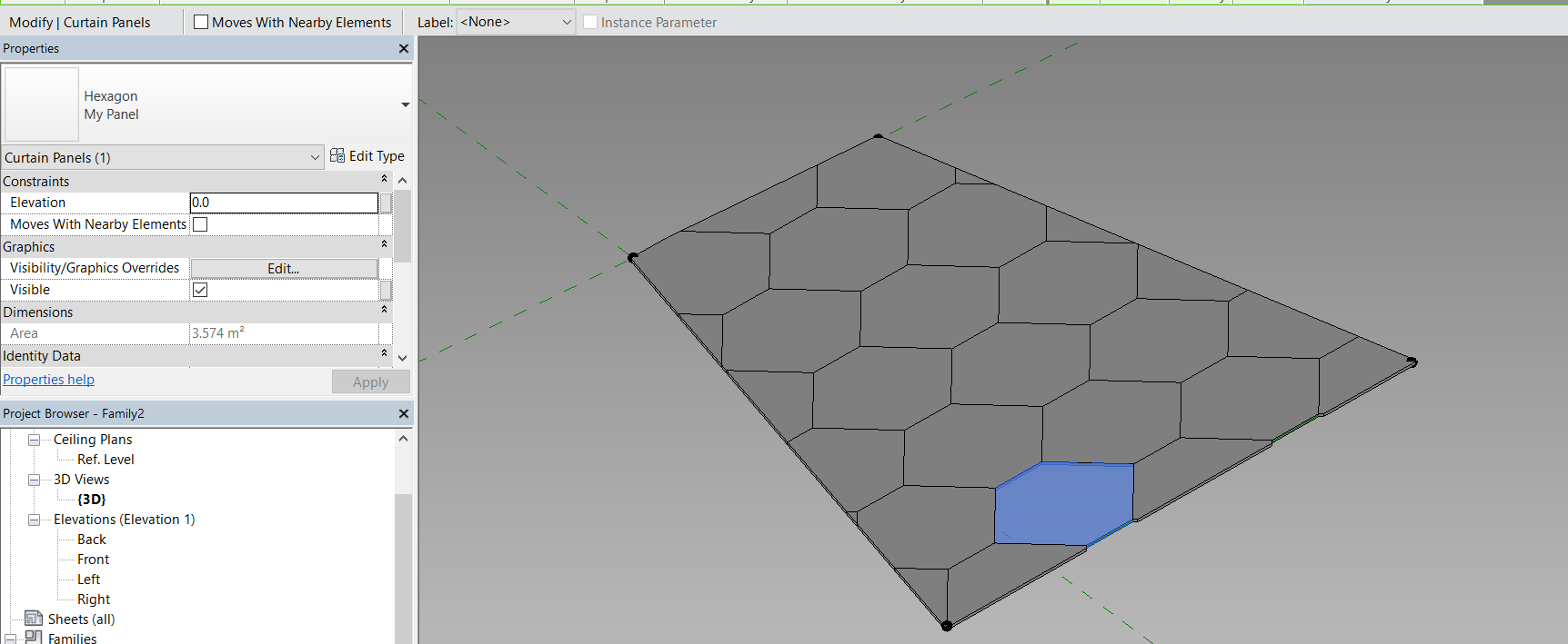 Curtain wall pattern - Autodesk Community