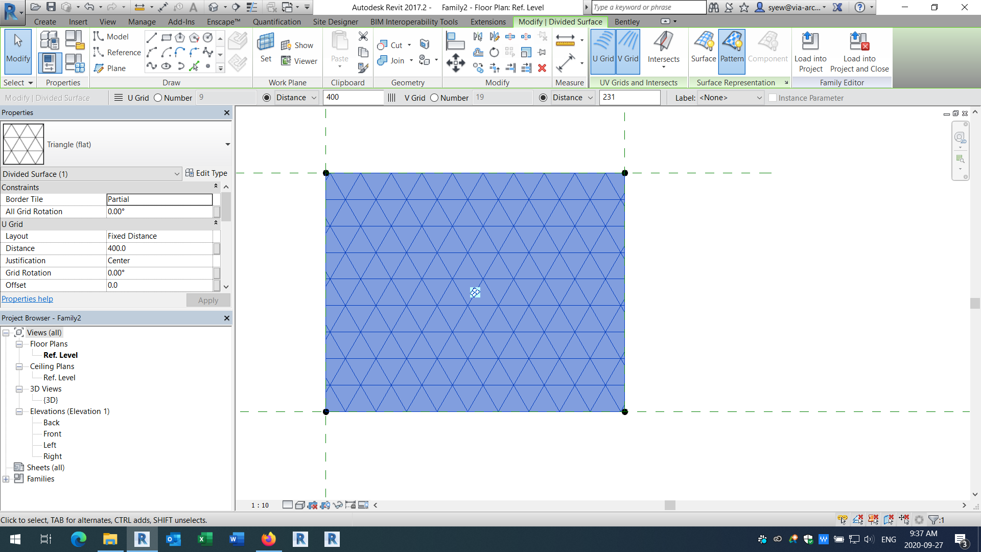 Curtain wall pattern - Autodesk Community