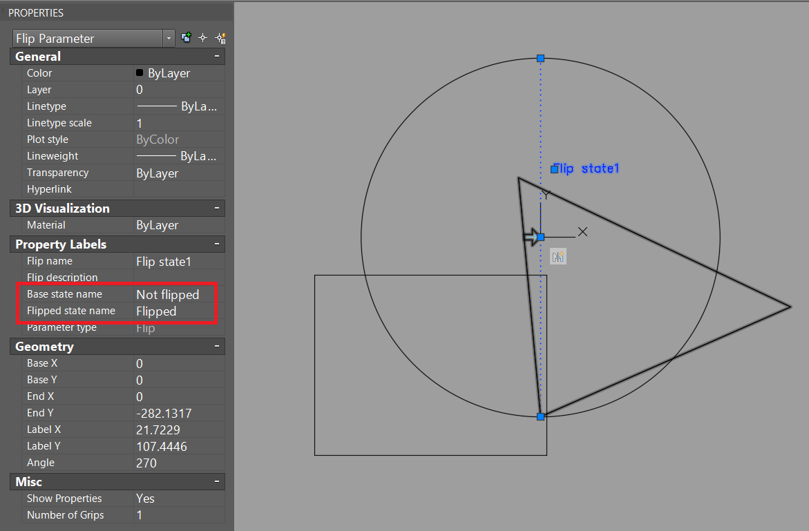 Solved: Access Flip state label - Autodesk Community
