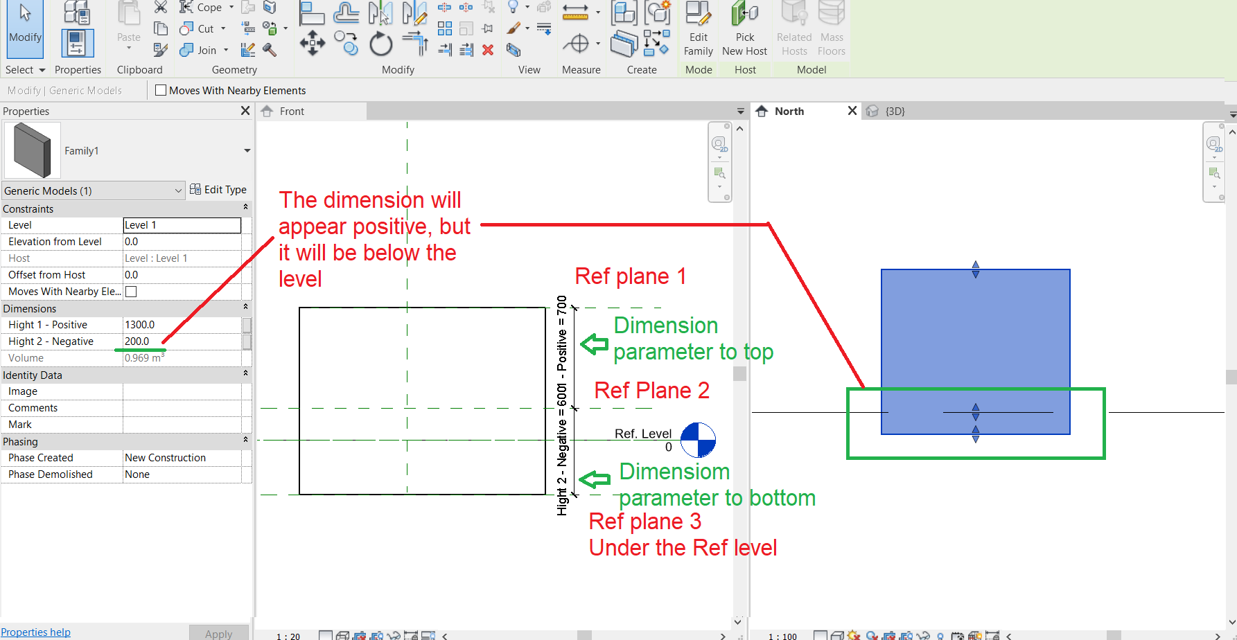 Generic Model two level instance grips - Autodesk Community