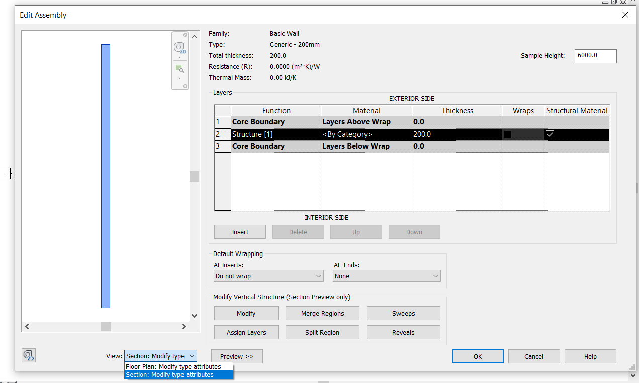 Solved: Can't Create Wall Sweeps in Wall Type/ Edit Assembly Dialogue Box - Autodesk Community