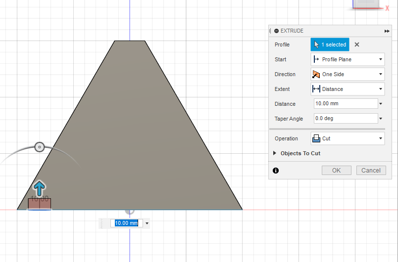 Solved: Can't extrude through body - Autodesk Community