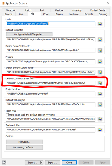 Solved: Content Center Issue - Autodesk Community