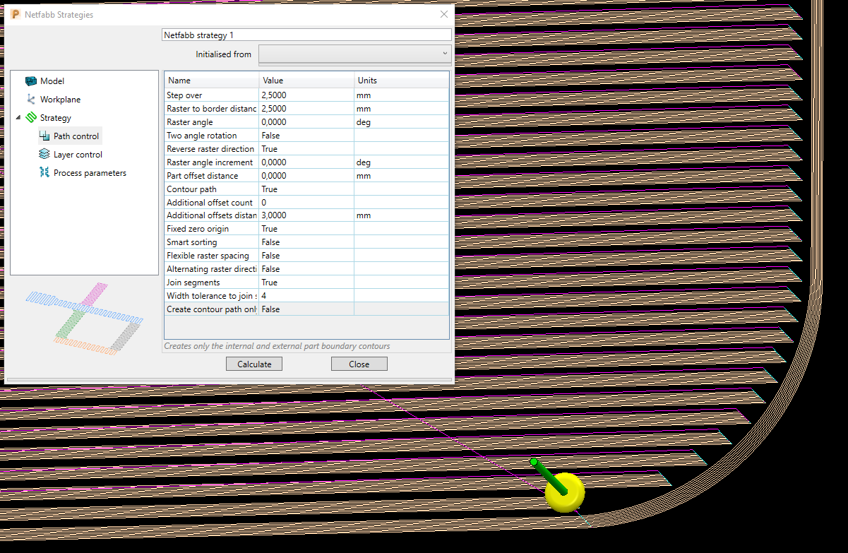 Solved: Polygonized curve or discretized curve in Netfabb Strategies (Additive), HELP ...