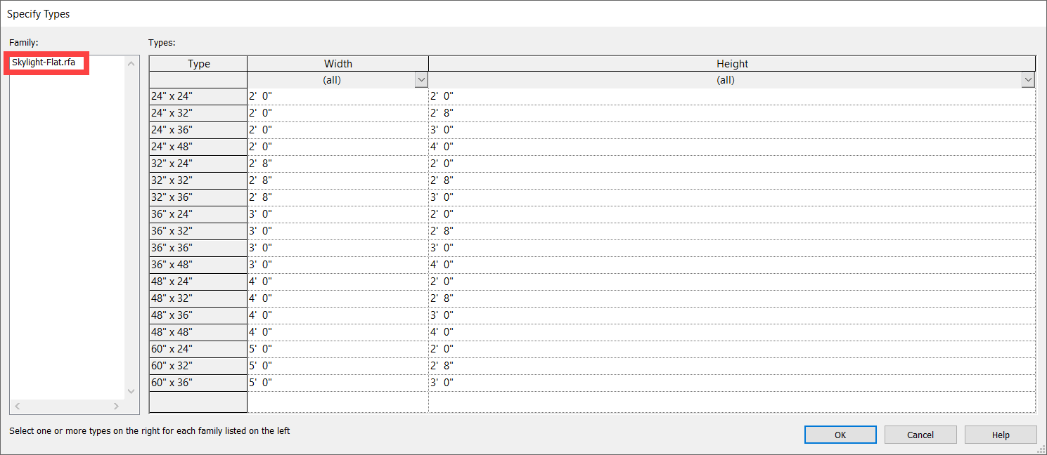 Solved: Obtaining family file skylight.rfa - Autodesk Community