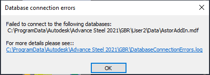Migration Error - Autodesk Community