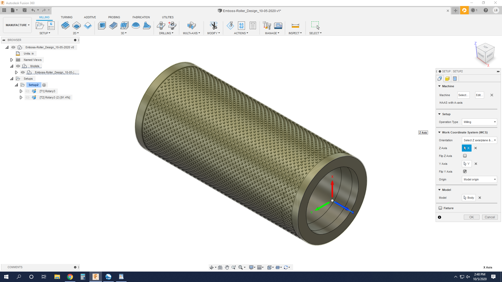 Solved: Trouble Posting for Haas Rotary - Autodesk Community