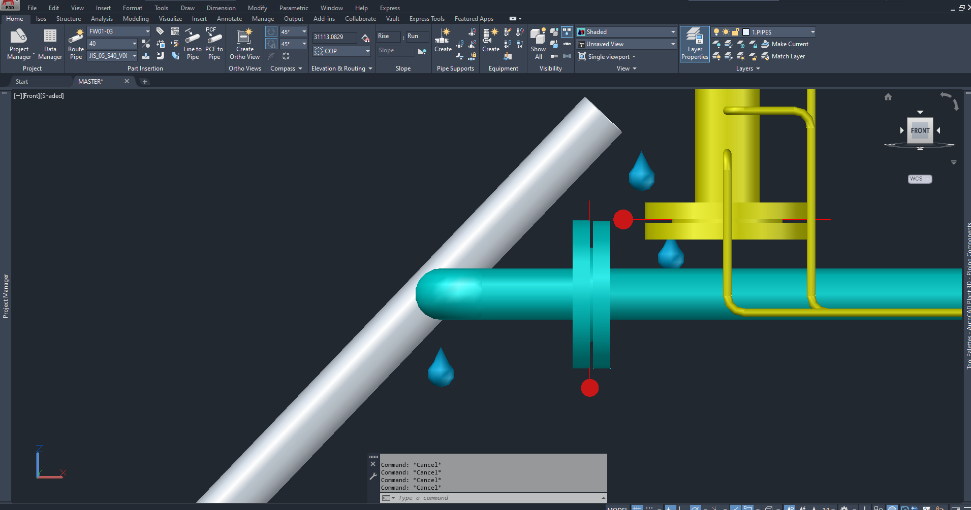 How do you connect pipes in such situations? - Autodesk Community