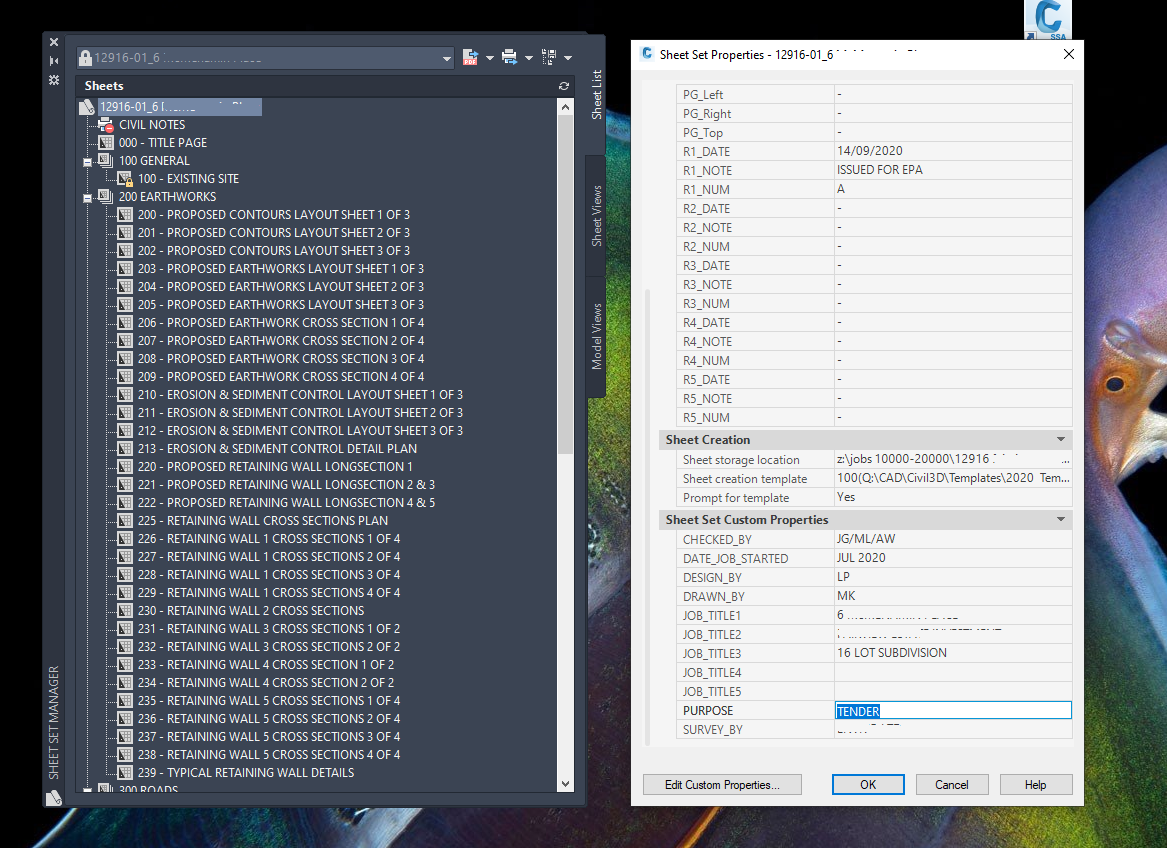 Multiple Sheetsets for one set of drawings - Autodesk Community