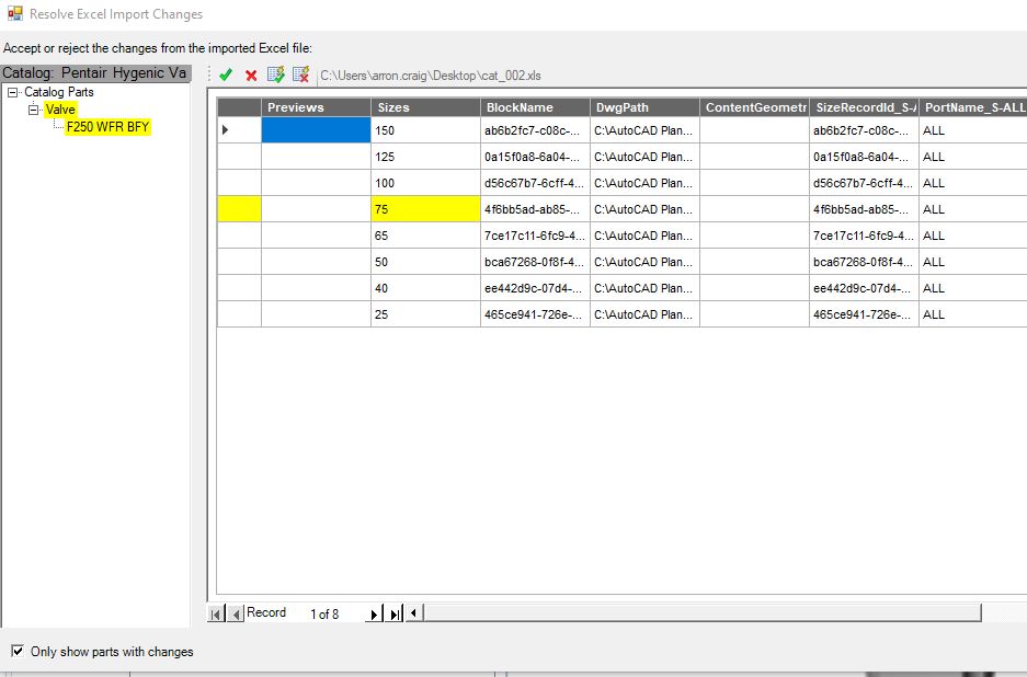 Solved: Spec Editor 2020 - Remove units from "sizes" in catalog item ...