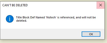 Solved: Replace title block from template & update date / user - Autodesk Community