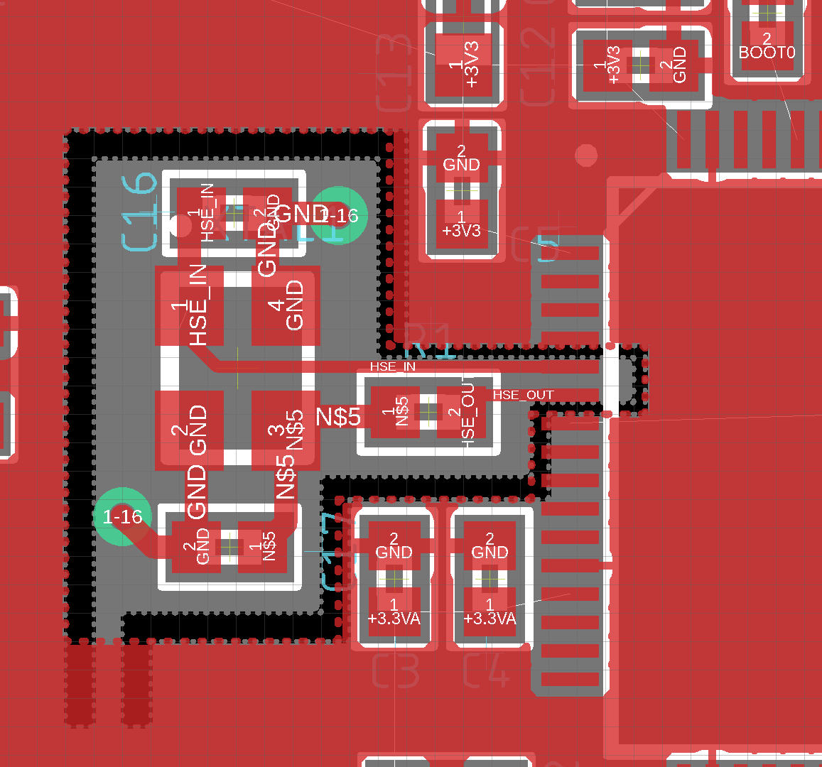 Solved: Connecting to a ground pour in a multi-layer pcb in eagle ...