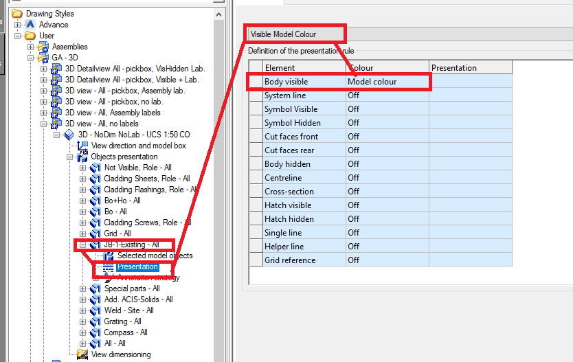Solved: Object colours in camera drawings - Autodesk Community