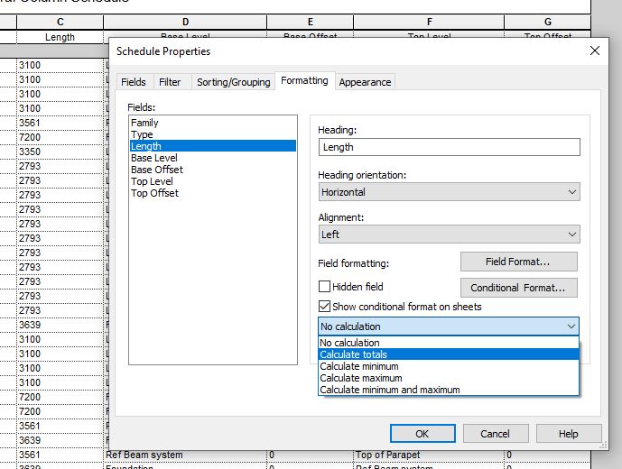 Solved: RC Schedule Totals - Autodesk Community