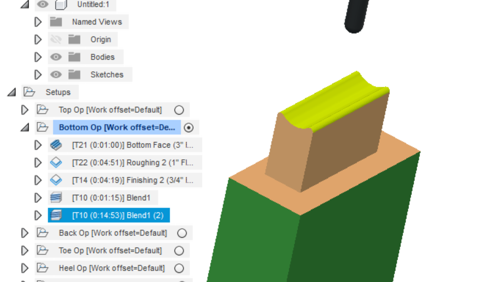 Machining Outer Fillets (Can't Select Fillet) - Autodesk Community