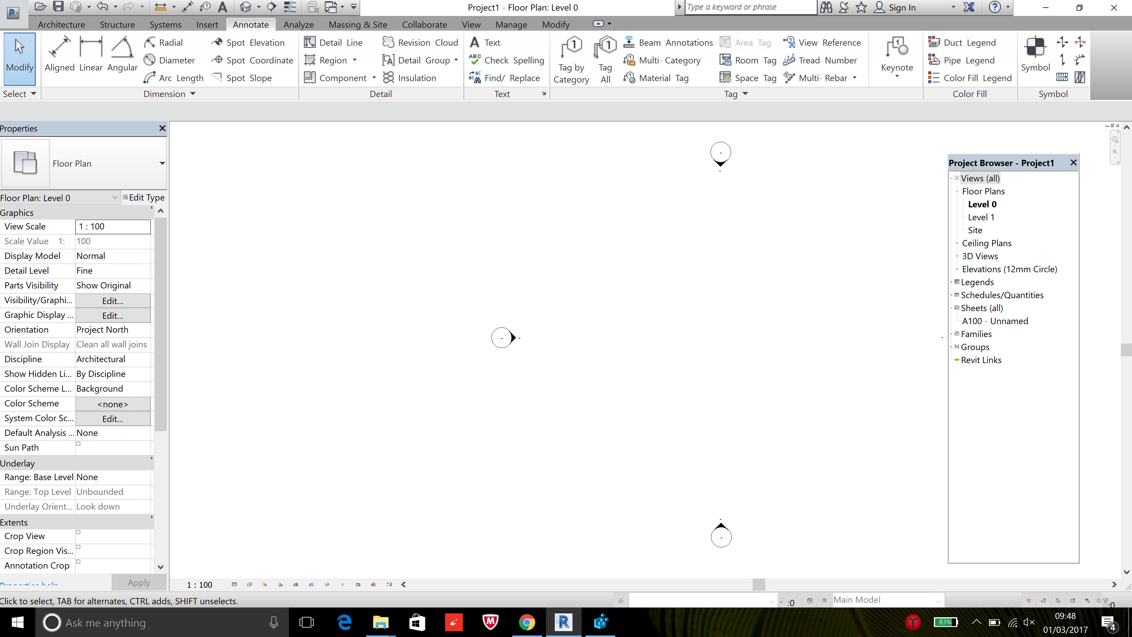 Properties window and project browser window in same tab - Autodesk ...