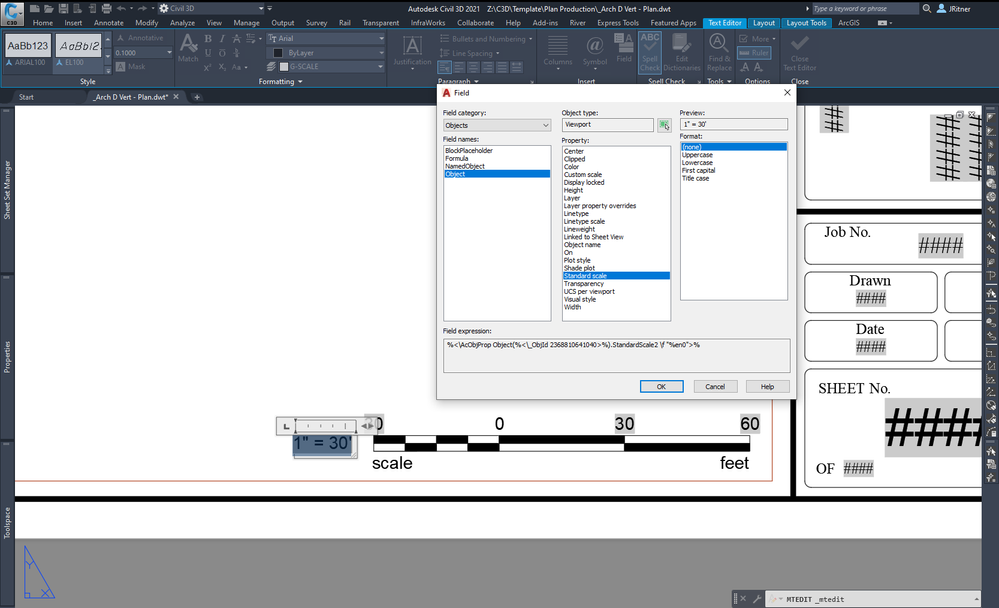 Solved: Scale bar and viewport scale linking? - Autodesk Community