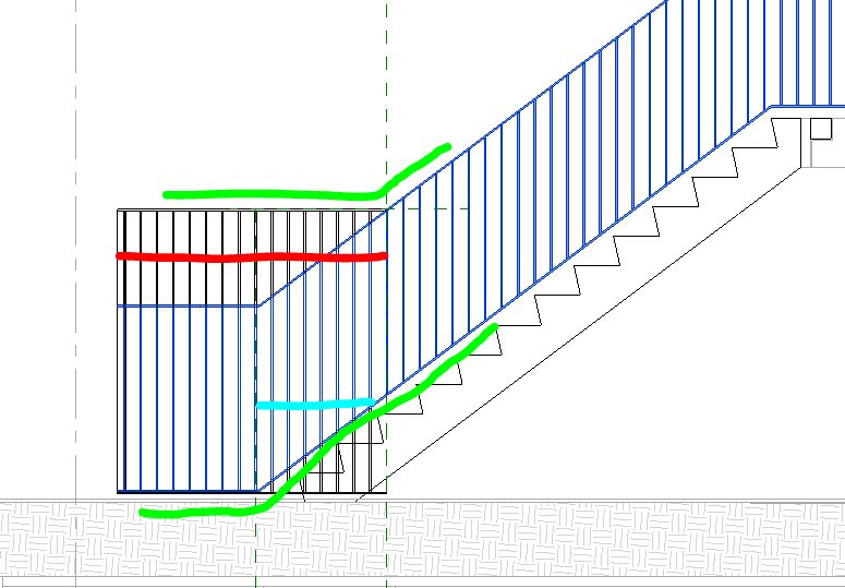 Railing flat top and sloped bottom - Autodesk Community