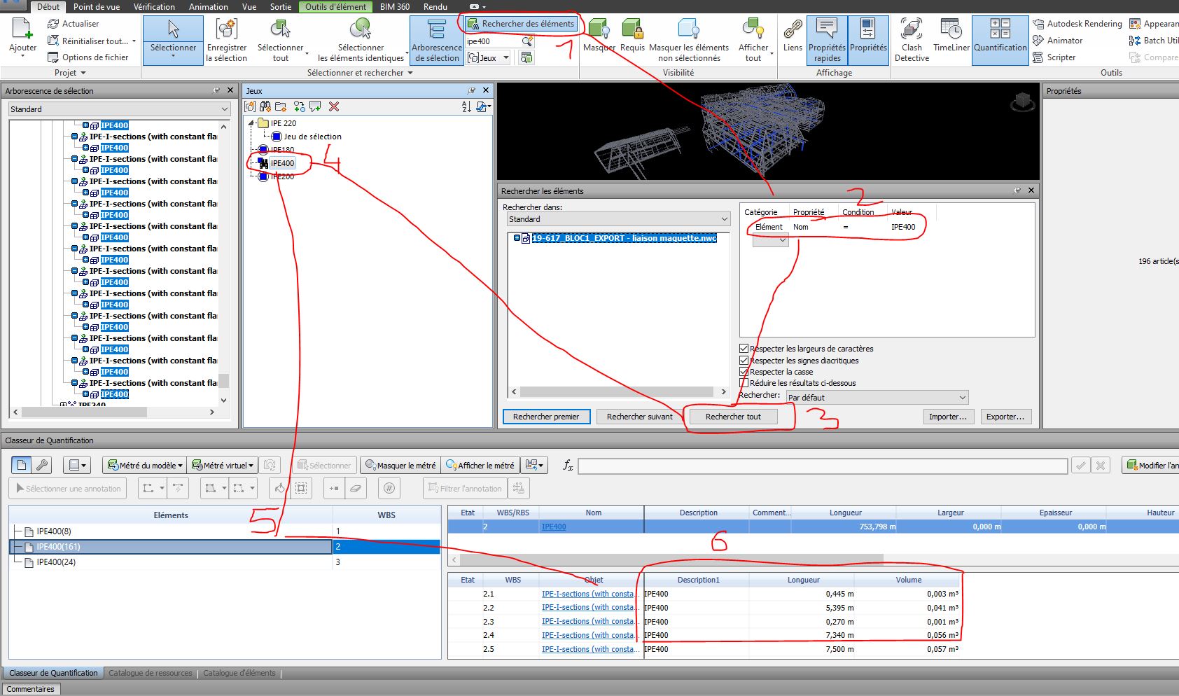 [NAVISWORKS] Quantification = 0.00 et solution alternative - Autodesk Community