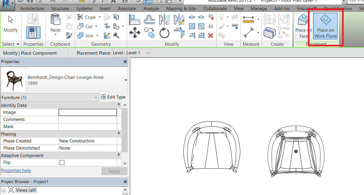 Furniture showing up in room below on the furniture schedule - Autodesk ...