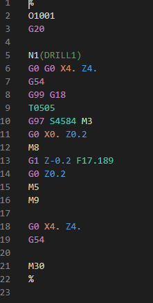 Solved: Need post to change G98 to G99 during drilling cycle - Autodesk ...