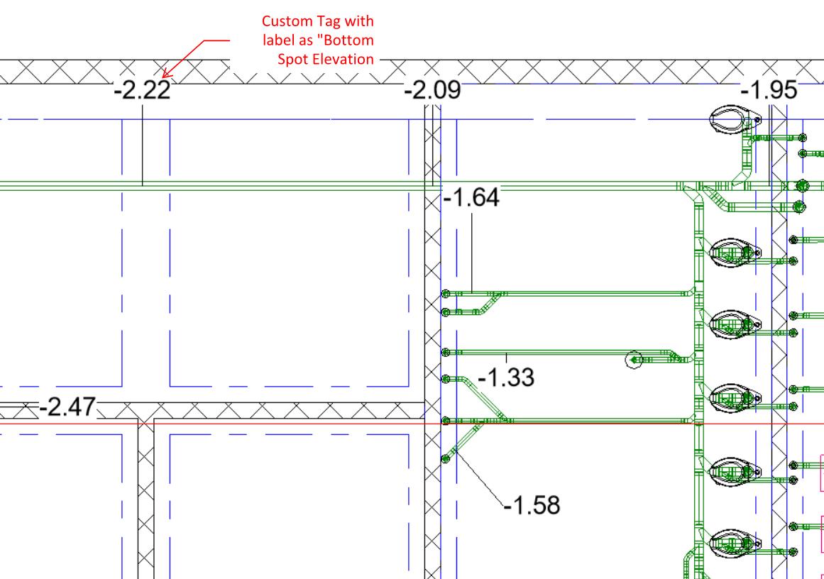Fabrication Pipe Spot Invert Elevation Tag - Autodesk Community