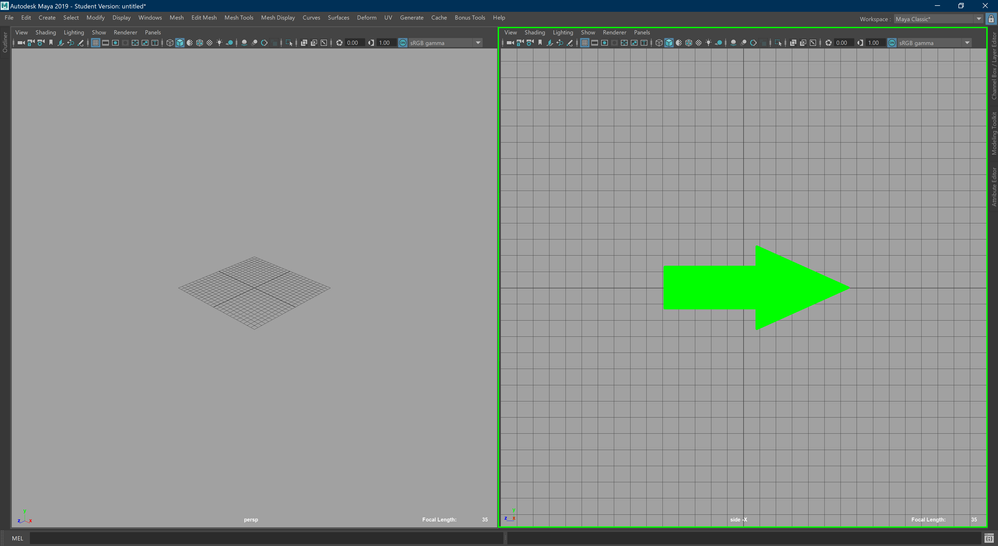 Solved: Is there are similar way to split view in maya? - Autodesk ...
