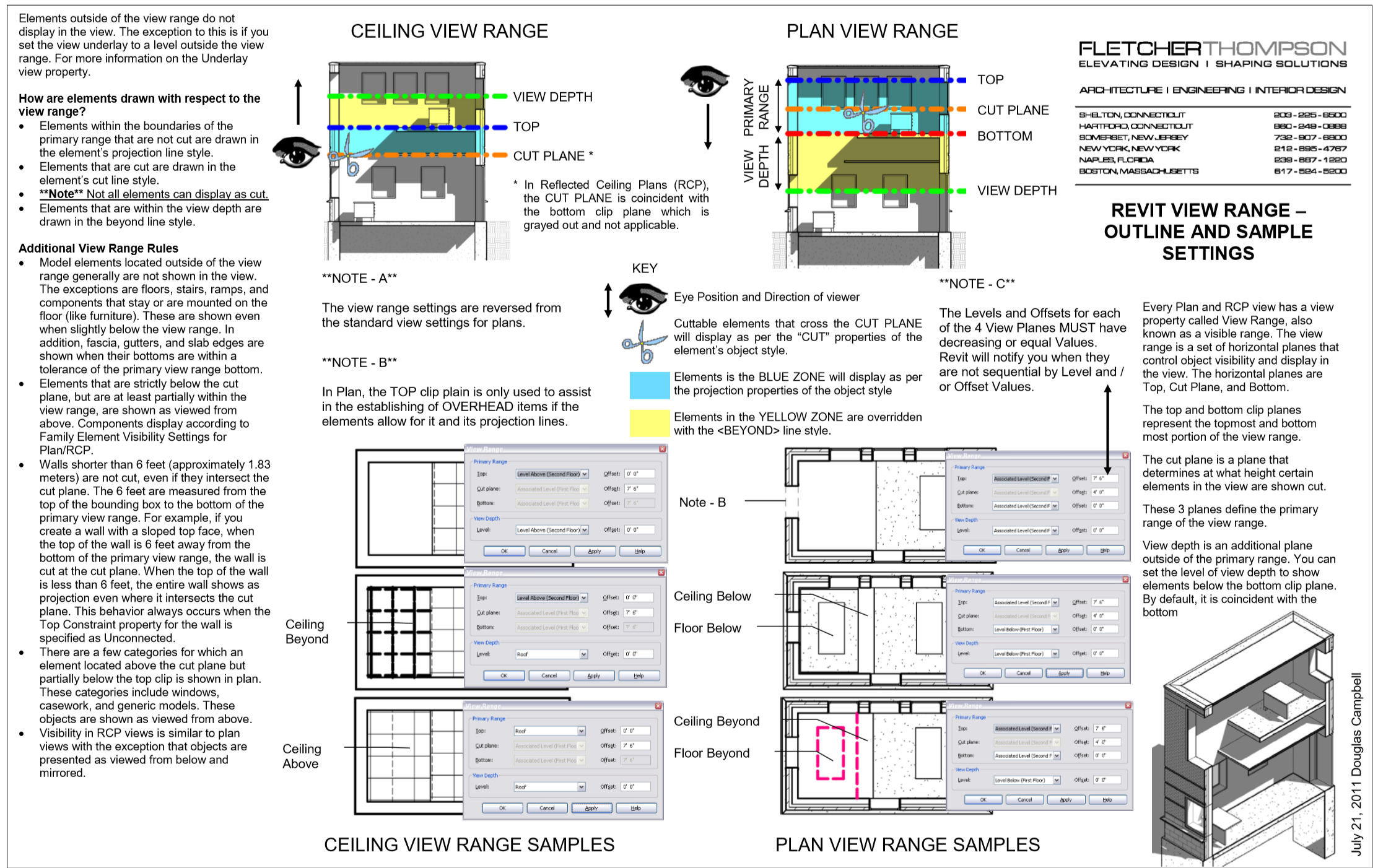 VIEW RANGE IN BASEMENT CEILINGT PLAN - Autodesk Community