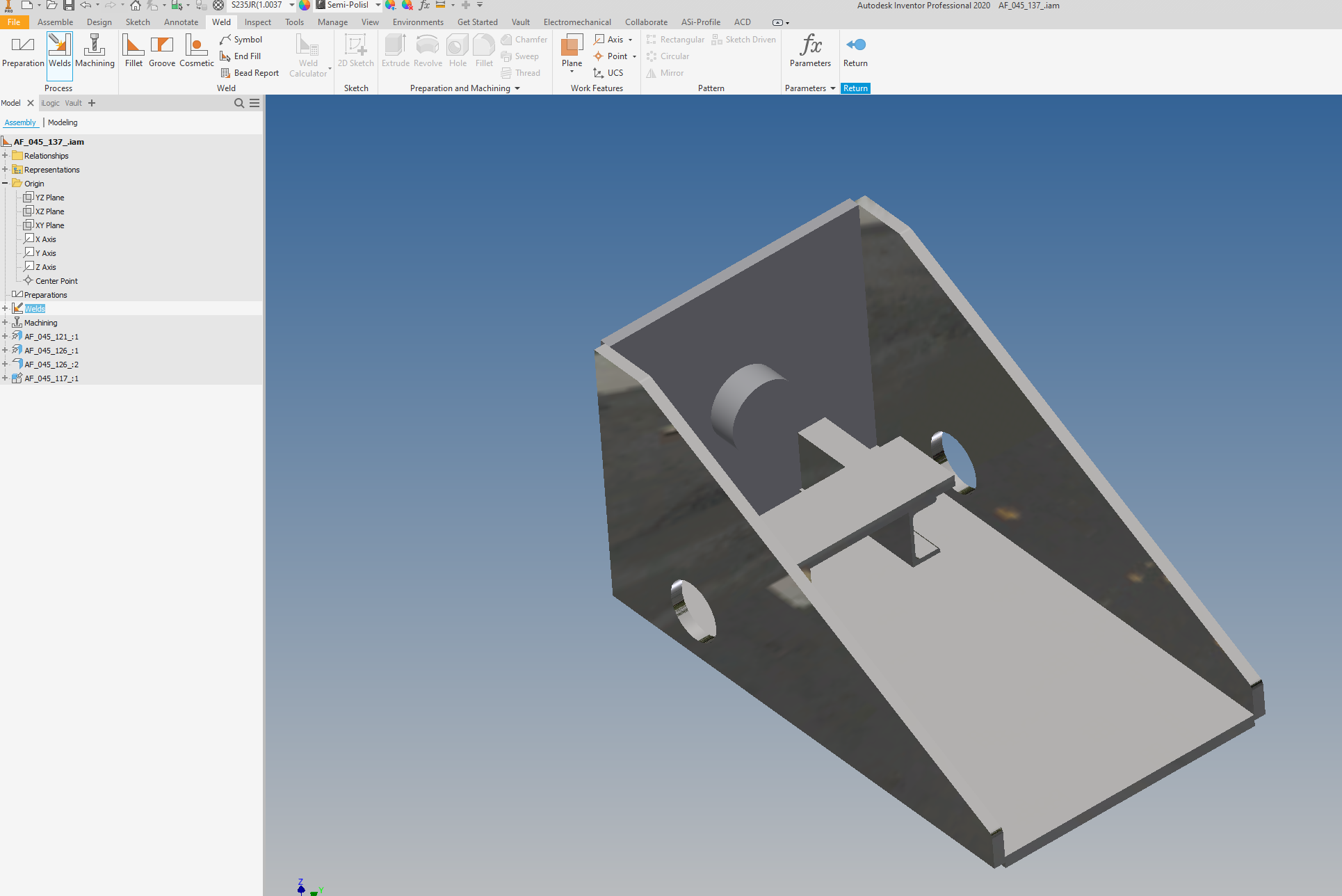 Solved: Multibodypart and Weldment assembly linked - Autodesk Community