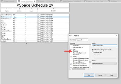 Solved: Spaces missing from space schedule, some are duplicated ...