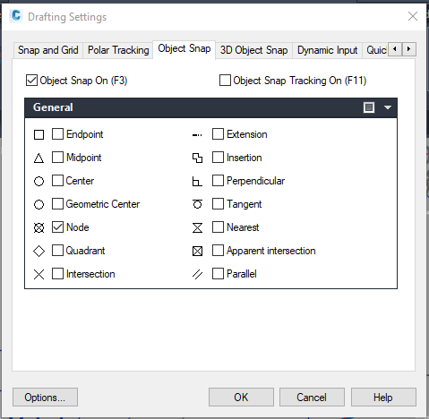 Solved: OSNAP Dialog Changed Or Is It Just Me? - Autodesk Community