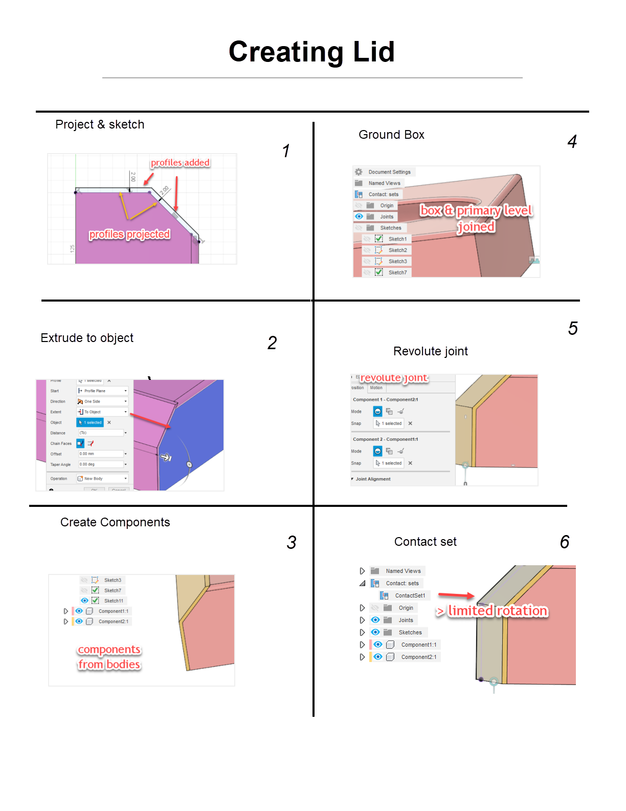 Solved: How to make a lid?! - Autodesk Community