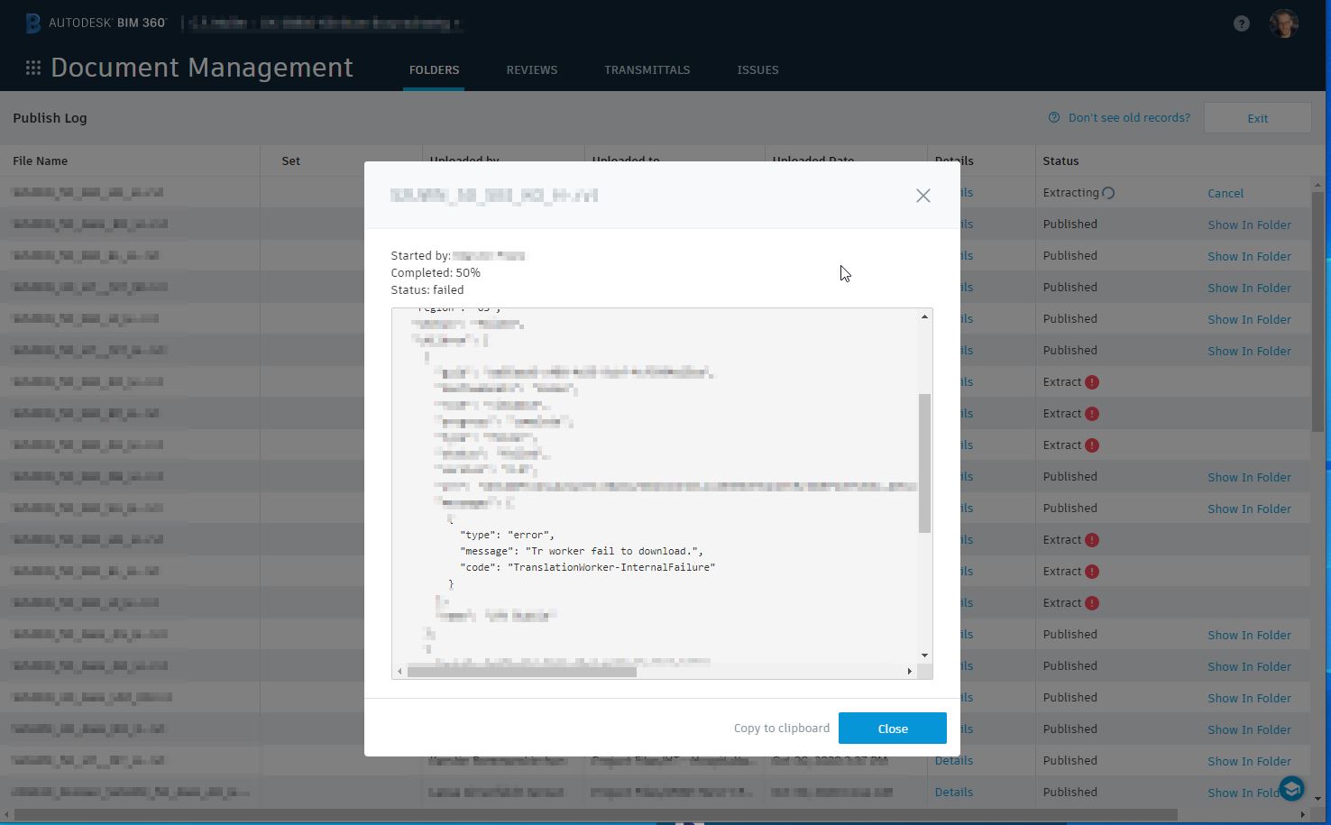 !Broken file - Workshared Revit icon BIM 360 - Autodesk Community