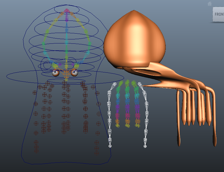 Got a problem with trying to move my IK spline rig with a global ...
